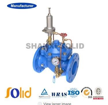DI Double Flange Pressure Sustaining and Relief Reducing Valve
