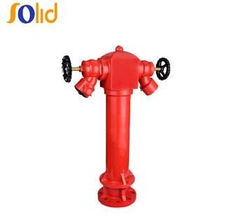 Pillar Fire Hydrant, 2 Ways Fire Hydrant, Wet Type Fire Hydrant