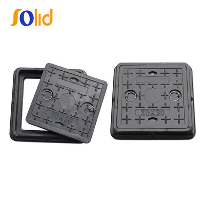 En124 C250 Plastic Sewer Manhole Cover with Lock (C/O600)