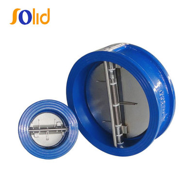 Cast Iron Double Plate Check Valve Wafer Type Manufacturer