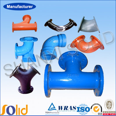 ISO2531/EN545/EN598 DCI pipes and fittings