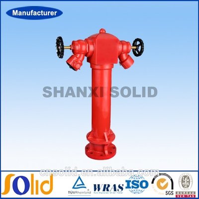 Pillar Fire Hydrant, 2 Ways Fire Hydrant, Wet Type Fire Hydrant
