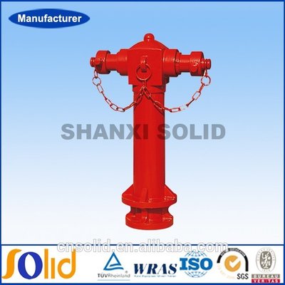Pillar Fire Hydrant, 2 Ways Fire Hydrant, Wet Type Fire Hydrant