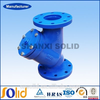 Cast Iron DIN Standard Y-Strainer with Flange Ends