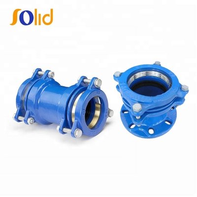 Ductile Cast Iron PE Pipe Restrained Flange Adaptor and Coupling