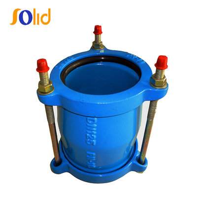 Repair PVC PE Pipe Gibault Joint for Spain with O Ring and Flat Gasket