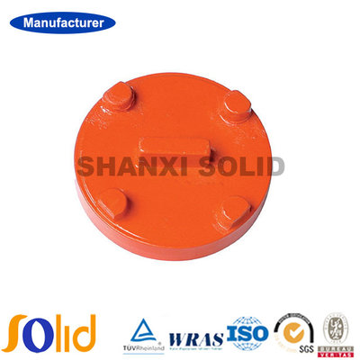 FM UL Ductile Iron Grooved Cap Fittings for Fire System Usage