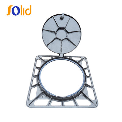 High quality cast iron Sewer Cover Manhole Cover and Frame Mould DN600