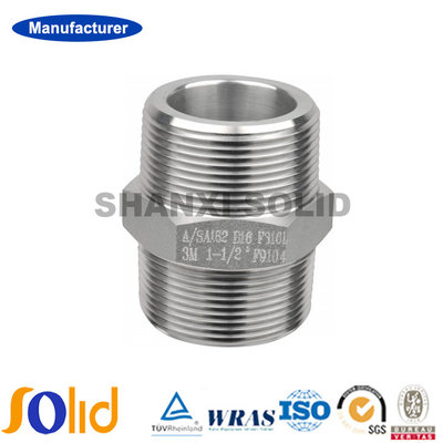 Stainless Steel Hexagonal Equal Nipple