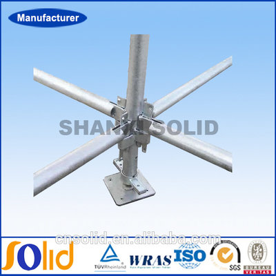 Construction Painted Steel Cuplock Scaffolding