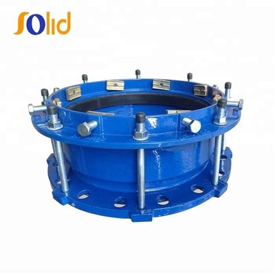 ISO2531,EN545 Ductile Iron Restrained flange adaptor for PE Pipe