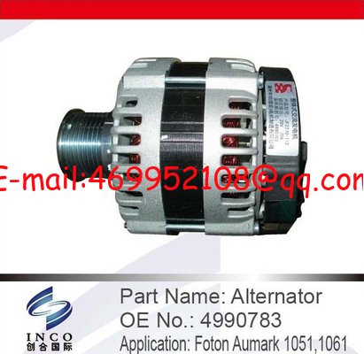 FOTON TRUCK PARTS,AUTOMOBILE GENERATOR,4990783 28V 70,FOTON CUMMINS SPARE PARTS supplier