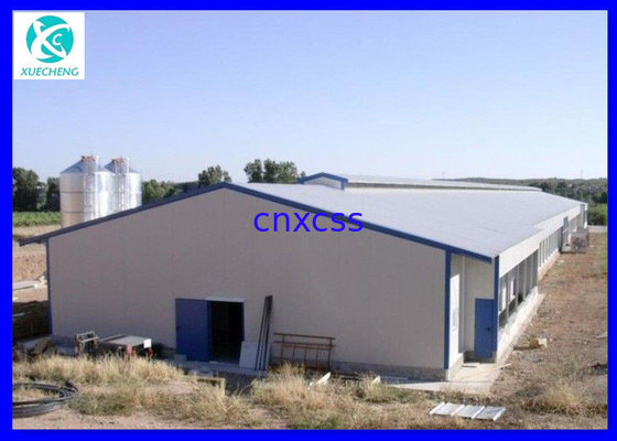 Light Steel Cheap Cost Prefabricated Poultry House Steel Structure Chicken House for Sale