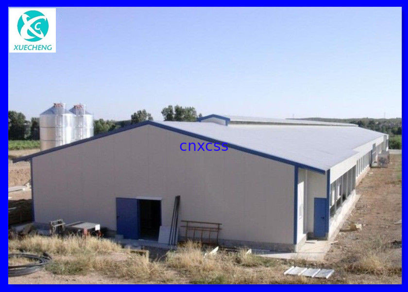 Light Steel Cheap Cost Prefabricated Poultry House Steel Structure Chicken House for Sale