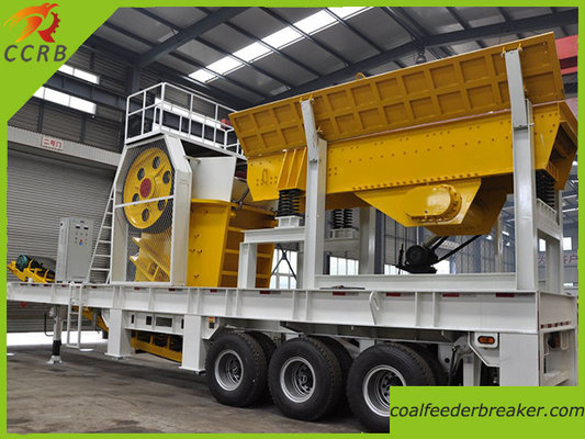 Trailer Type Mobile Crushing Plant