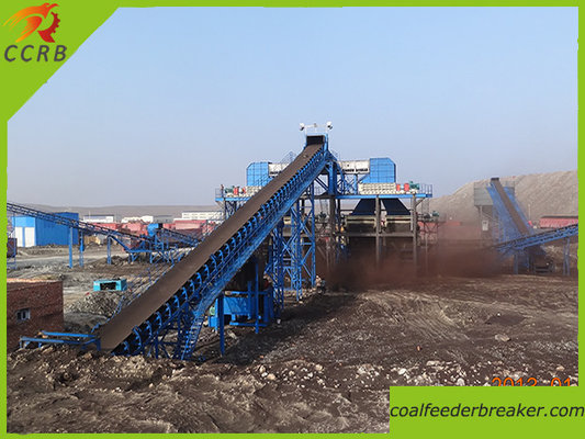 500TPH Opencast Mine Crushing and Screening Plant