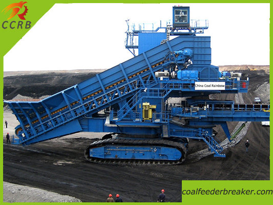Crawler Type Opencast Coal Mine Mobile Crusher Plant