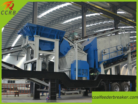 Trailer Type Mobile Impact Crusher