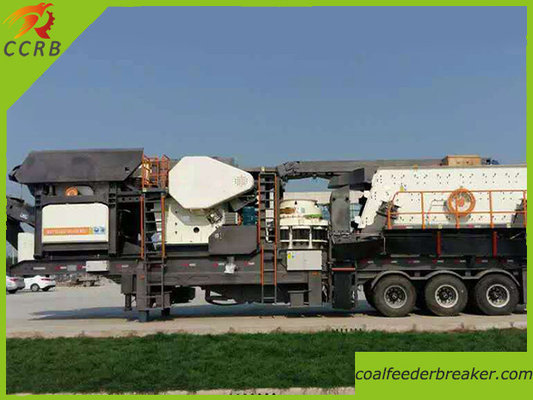 Trailer Type Combined Mobile Crushing Plant