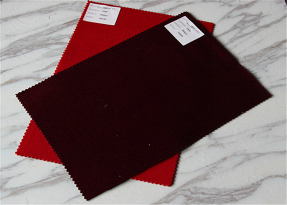 Diffrent Pure Colors Double Sided Wool Fabric , 100% Wool Coating Fabric 150CM Width