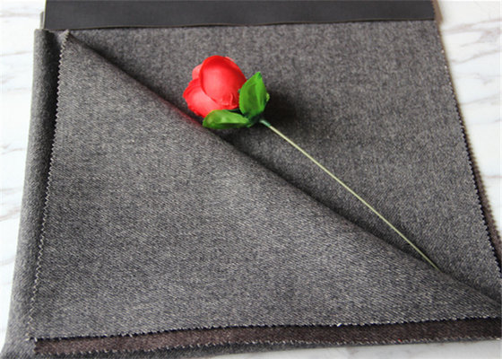 Heavyweight Twill Fabric Double Faced 780g Windproof Coat Wool Cold Proof