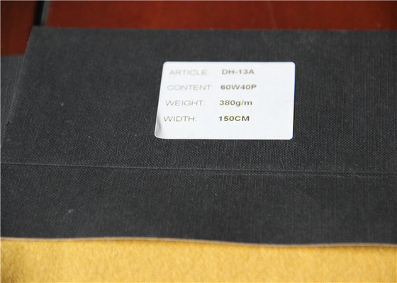 Anti Pilling Colorful Flannel Wool Fabric 60 Wool 40 Polyester 380g Per Meter Hat Dress Skirt