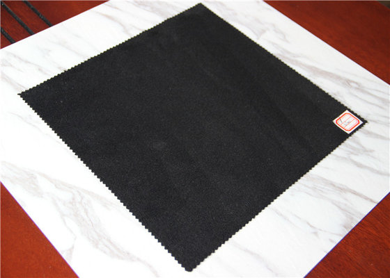 580 G / M Dark Coating Wool Fabric 30% Polyester For Black Coat Daily Wear