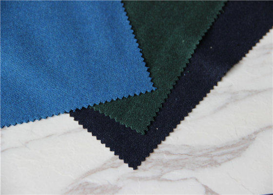 30 / 70 Melton Wool Fabric Blue In Stock 30w 600 Gam Per Meter With Three Colors