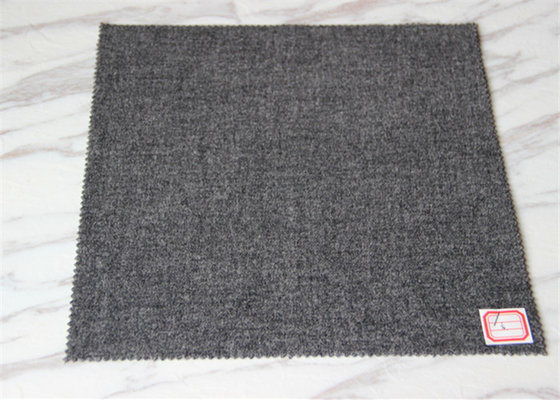Snowflake Jackets / Skirts Heavy Wool Fabric Grey Color In Stock 600 Gram Per Metre