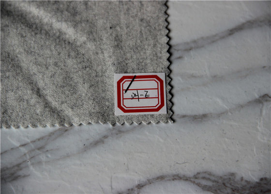 60w 30p Flannel Wool Fabric 150CM Width White In Stock 400 Gram Per Meter