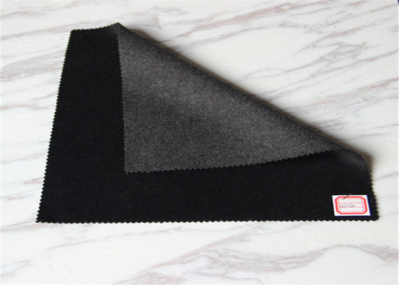 Winter / Autumn Customized Coating Wool Fabric For Top Grade Garments