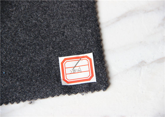 Velour 150CM Heavy Wool Fabric Comfortable Hand Feeling In Stock 20 W 80other
