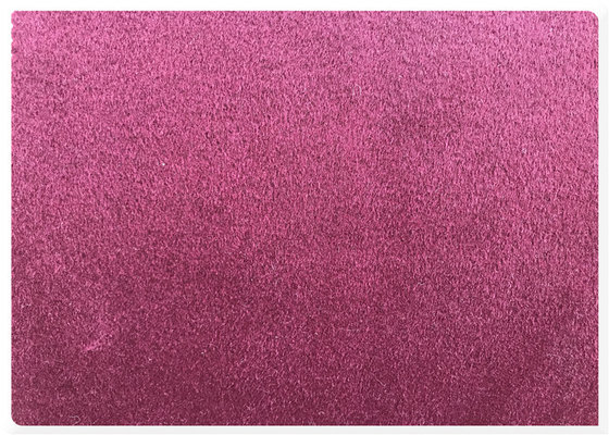 Heavyweight Double Faced Wool Fabric Dark Red Series 100% W For Keeping Warm