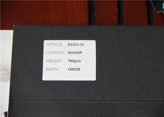 Customized Twill Double Sided Coat Wool Fabric, Different Color Mens Winter Vest Fabric