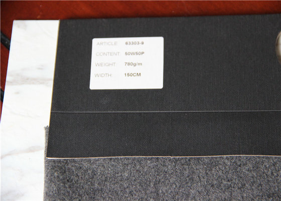 Customized Double Faced Wool Coating Fabric Different Color Windproof In Stock