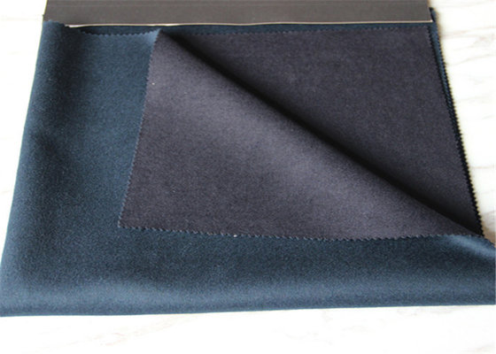 Double Faced Wool Suiting Fabric , 50% Wool Cashmere Coating Fabric 150CM
