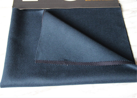 Double Faced Wool Suiting Fabric , 50% Wool Cashmere Coating Fabric 150CM