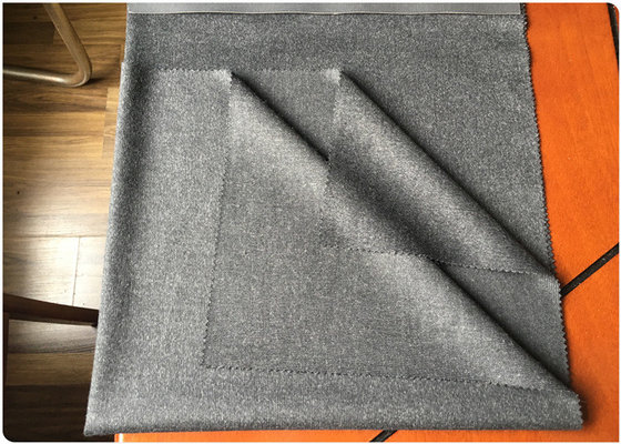 Pinstripe Customized Lightweight Wool Fabric 30w 25v 45p 360 G / M For Mini Dress