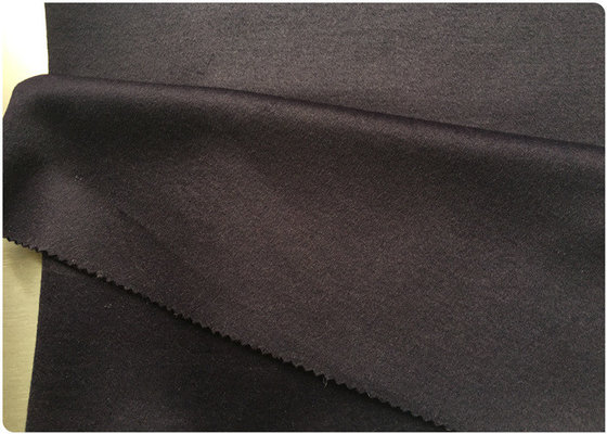 Men Suiting Lightweight Coating Wool Fabric Glossy Surface Dark Purple