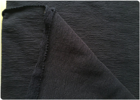 460g Lightweight Tweed Fabric Navy , 58 Inch Cashmere Wool Blend Fabric