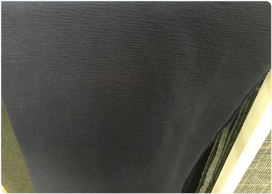 460g Lightweight Tweed Fabric Navy , 58 Inch Cashmere Wool Blend Fabric