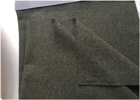 Army Green Micro Twill Fabric Military Overcoats 50 Wool Lightweight