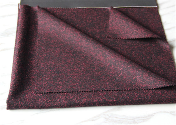 Scarf Herringbone Knitted Terry Cloth Fabric 50% Wool 620 G / M Dry Cleaning