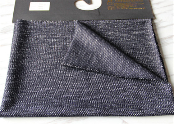 Sport Shoes Stretch Wool Fabric Lightweight 140CM Width Navy White