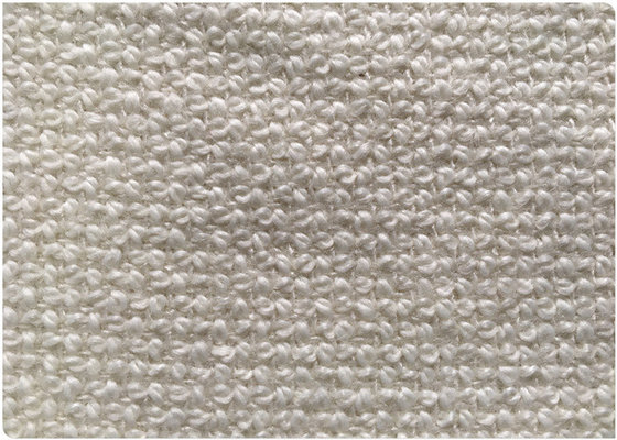 Cream Color Velour Lightweight Wool Fabric Tweed 150CM 50w 26R 24A 580 G