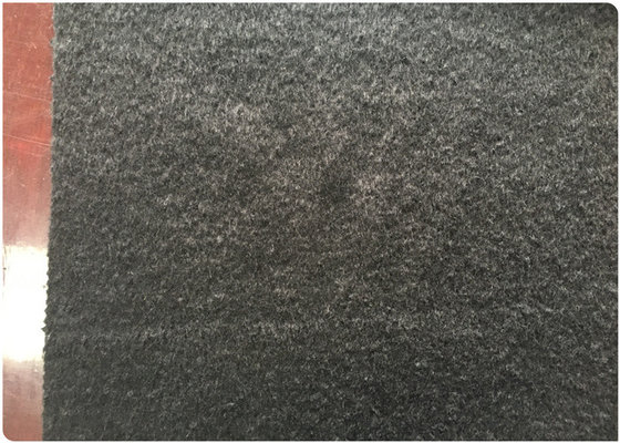 Black Long Heavy Wool Fabric 60 Wool 30 Polyester For Women Autumn Coat