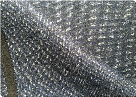 Pure Color Double Faced Wool Coating Fabric Hong Kong Style For Winter Overcoat