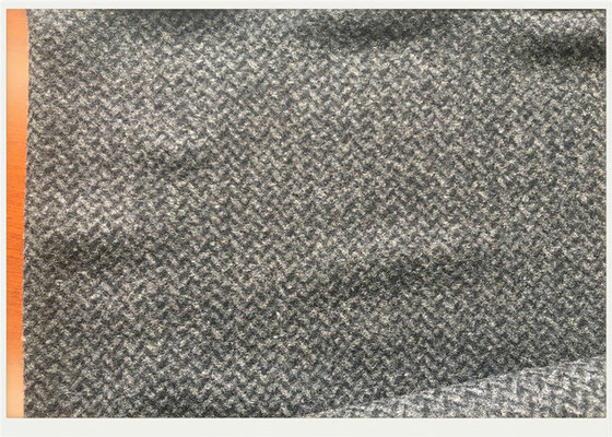 Little Herringbone Jacquard Wool Fabric ,  Wool Herringbone Fabric Wrinkle Resistant