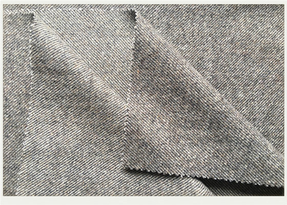 50% Wool Cavalry Twill Fabric 600g ,  Solid Twill Fabric For Mens Wool Winter Coats