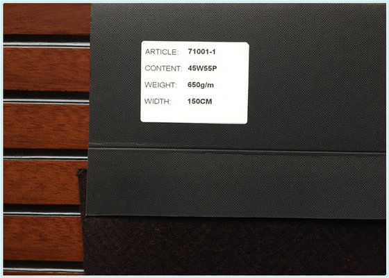 Herringbone Childen'S Cloth Stretch Wool Fabric 650g / M 55P Breathable Warm